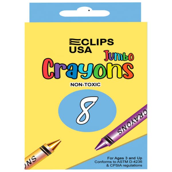 Jumbo Crayons, 8 Count - NRS Marketplace
